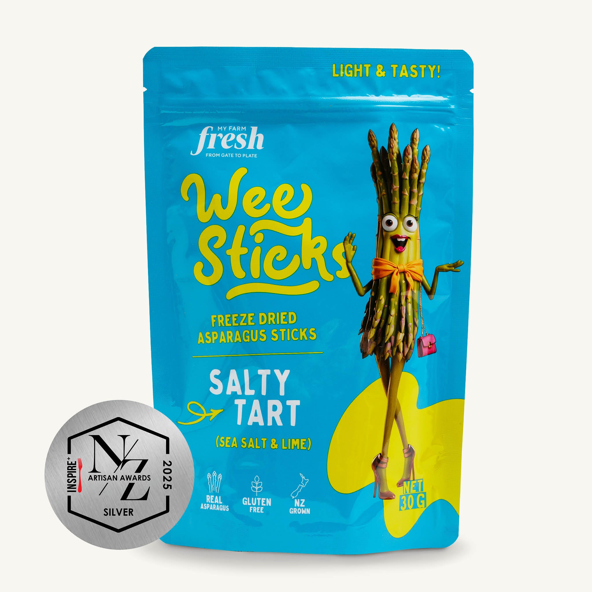 Sea Salt & Lime packs - Freeze Dried Asparagus – My Farm Fresh